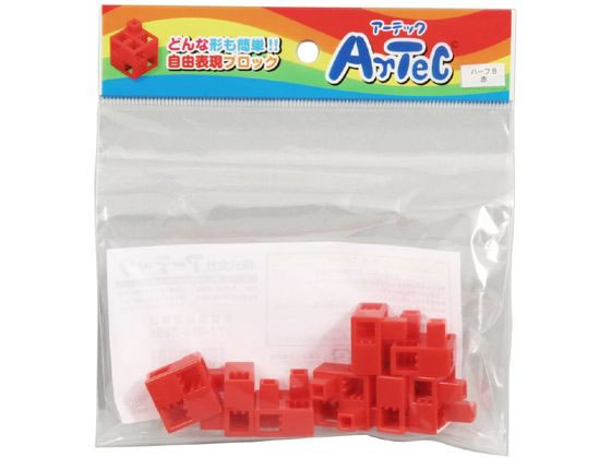 【商品説明】アーテックブロック単品パーツセット【仕様】●商品サイズ：20×20×10mm●セット内容：ブロックハーフB×8pcs●材質：ブロック／ABS●対象年齢：3歳以上【備考】※メーカーの都合により、パッケージ・仕様等は予告なく変更にな...
