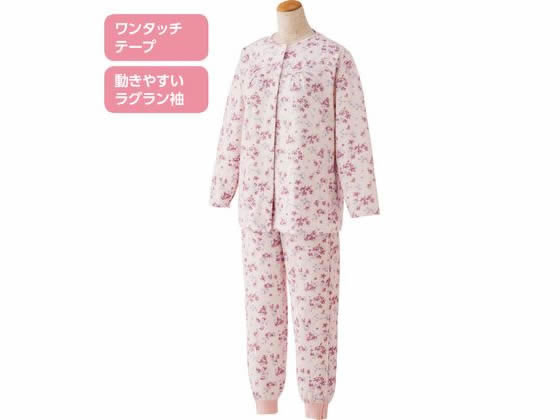 【商品説明】綿100％にゆったり脇マチ仕様や足首リブ付きで、着心地にもこだわりました。【ワンタッチテープ】着替えや検温時の開閉が簡単。飾りボタン付で見た目は普通のパジャマです。【フルオープンファスナー】上から開閉できるフルオープンファスナー...