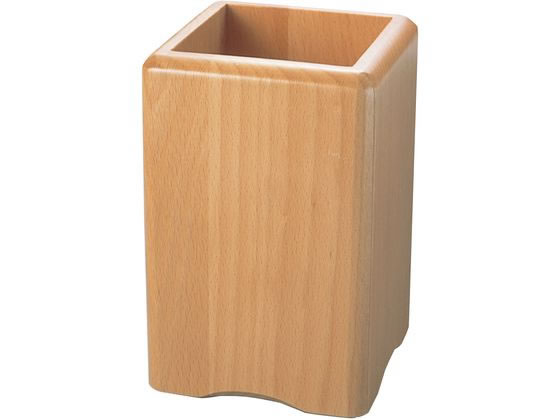 【仕様】●外寸：88×88×H134mm●材質：木製【備考】※メーカーの都合により、パッケージ・仕様等は予告なく変更になる場合がございます。【検索用キーワード】ヤマコー株式会社　ヤマコー　木製　角丸　はし立て　ナチュラル（15228）　箸立...