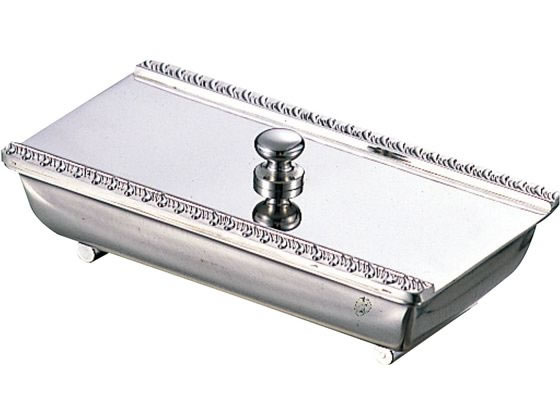 【仕様】●外寸：100×50×H20mm●材質：18−8ステンレス【備考】※メーカーの都合により、パッケージ・仕様等は予告なく変更になる場合がございます。【検索用キーワード】三宝産業株式会社　三宝産業　UK　18−8　蓋付　ようじ入れ　楊枝...