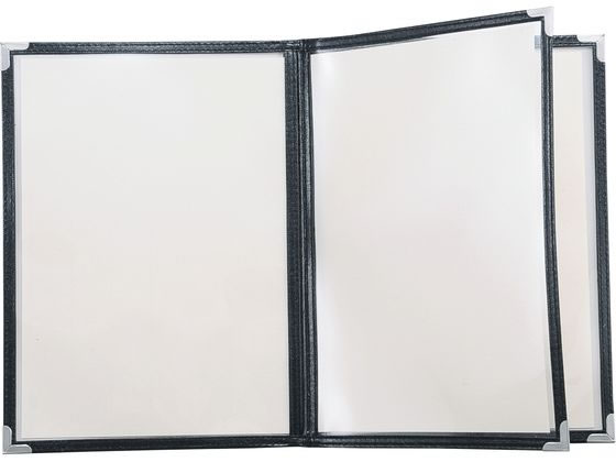 【仕様】●外寸：210×280mm●重量：約160g●6ページ中綴じ【備考】※メーカーの都合により、パッケージ・仕様等は予告なく変更になる場合がございます。【検索用キーワード】株式会社友屋　友屋　クイックメニューブック　B5サイズ　QM−4...