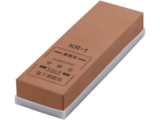 【仕様】●砥石：206×66×H34mm【備考】※メーカーの都合により、パッケージ・仕様等は予告なく変更になる場合がございます。【検索用キーワード】株式会社末広　末広　業務用　中仕上砥石（＃1000）KR−1　一丁掛　砥石　6666400　...