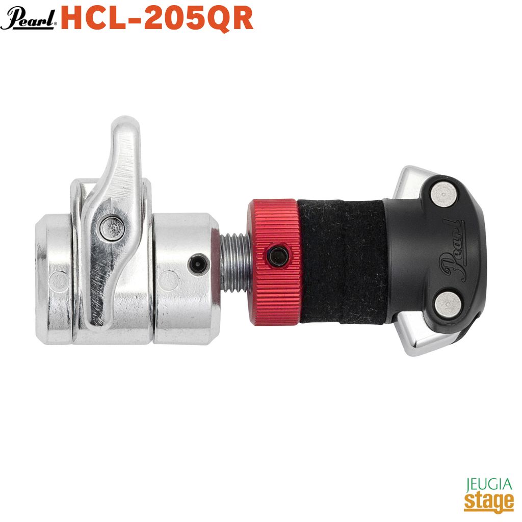Pearl Hi-Hat Clutches HCL-205QR スタンド従来のグリップ力はそのままに、更に軽量化をはかった新型のハイハットクラッチ。下部をワンタッチ式の構造とすることで、ハイハットシンバルの脱着が容易なのはもちろん、従来のネ...