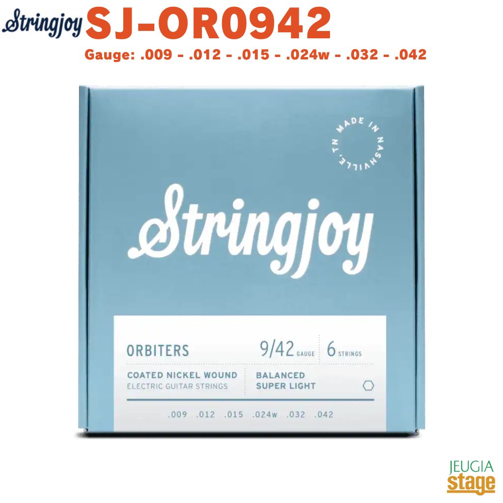 Stringjoy SJ-OR0942 ニッケルワウンド構造が生み出す明るくクリアなトーンは、繊細なフィンガーピッキングから、激しいシュレッドまで、あらゆるプレイに最適です。 さらに、バランスの取れたテンションにより、すべての音が完璧にクリ...