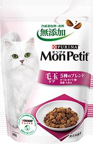 商品情報 商 品 名 モンプチ　ドライ　毛玉ケア　5種のブレンド 600g 商品説明 好みの美味しさやライフステージで選べる全7種類 原 材 料 穀類（小麦、コーングルテン、米、大麦、小麦たんぱく 等）、肉類（家禽ミール 等）、動物性油脂、...