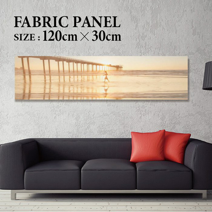 ※必ずご確認下さい。商品種類ファブリックパネル商品サイズLサイズ (120cm × 30cm)付属品・簡易説明書・パネル用金具プレート2枚（ネジ付き）・吊り糸商品説明木枠の上にデザインが印刷された生地を貼り付けたオシャレなファブリックパネル...