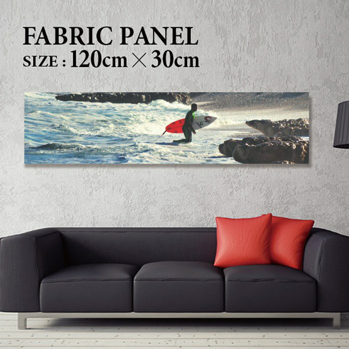 ※必ずご確認下さい。商品種類ファブリックパネル商品サイズLサイズ (120cm × 30cm)付属品・簡易説明書・パネル用金具プレート2枚（ネジ付き）・吊り糸商品説明木枠の上にデザインが印刷された生地を貼り付けたオシャレなファブリックパネル...