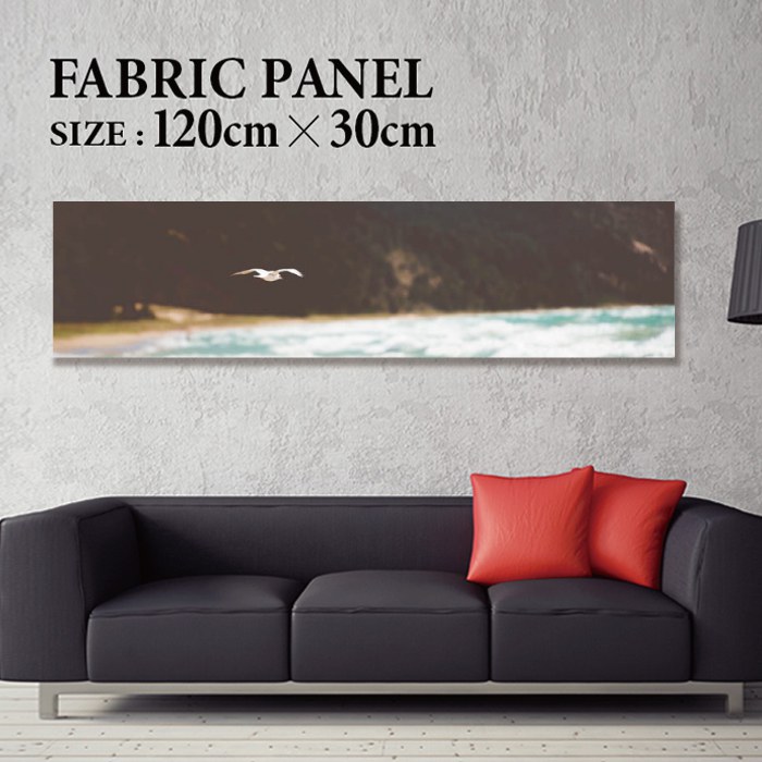 ※必ずご確認下さい。商品種類ファブリックパネル商品サイズLサイズ (120cm × 30cm)付属品・簡易説明書・パネル用金具プレート2枚（ネジ付き）・吊り糸商品説明木枠の上にデザインが印刷された生地を貼り付けたオシャレなファブリックパネル...