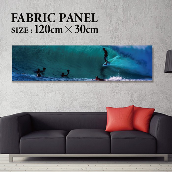 ※必ずご確認下さい。商品種類ファブリックパネル商品サイズLサイズ (120cm × 30cm)付属品・簡易説明書・パネル用金具プレート2枚（ネジ付き）・吊り糸商品説明木枠の上にデザインが印刷された生地を貼り付けたオシャレなファブリックパネル...
