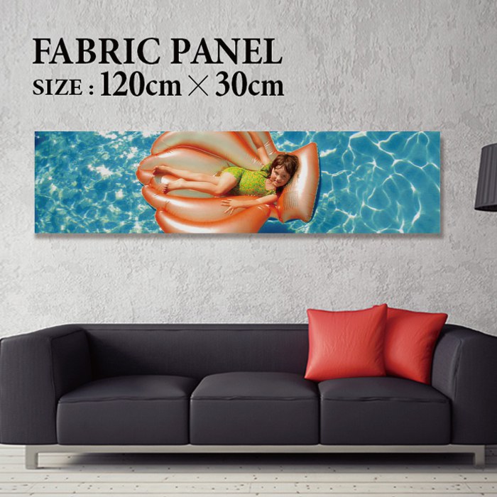 ※必ずご確認下さい。商品種類ファブリックパネル商品サイズLサイズ (120cm × 30cm)付属品・簡易説明書・パネル用金具プレート2枚（ネジ付き）・吊り糸商品説明木枠の上にデザインが印刷された生地を貼り付けたオシャレなファブリックパネル...