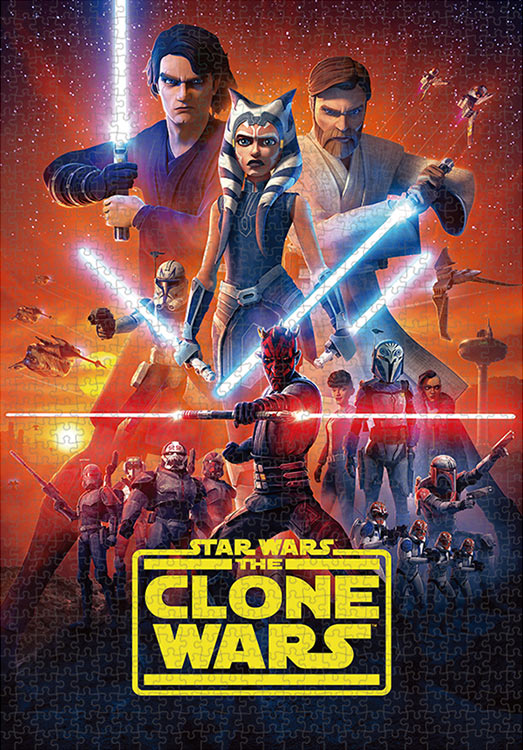 商品名STAR WARS:The Clone Wars ピース数1000 ピースサイズ通常ピースサイズ サイズ51×73.5cm 品 番TEN-W-1000-694 メーカーテンヨー 商品説明あの興奮が蘇る！ スター・ウォーズシリーズからフ...