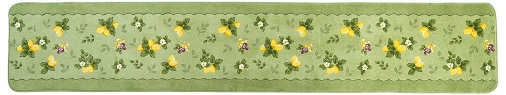 【返品種別A】□「返品種別」について詳しくはこちら□※洗濯機で洗えます。※洗濯ネットをご利用ください。※床暖房非対応。◆フレッシュなレモンや木の実がモチーフになった鮮やかな「プロヴァンス シエル」シリーズのキッチンマット。◆長年トイレシリー...