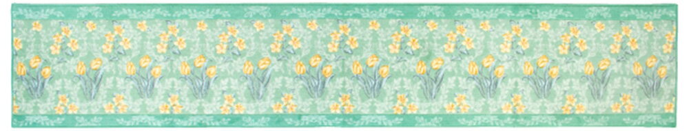 【返品種別A】□「返品種別」について詳しくはこちら□◆柔らかな曲線の花柄とクラシックなオーナメント柄がエレガントさを演出し、アール・ヌーボデザインを取り入れたキッチンマット「ロイヤルコレクション アーツ」。◆日本製プリントなので、細かい柄の...