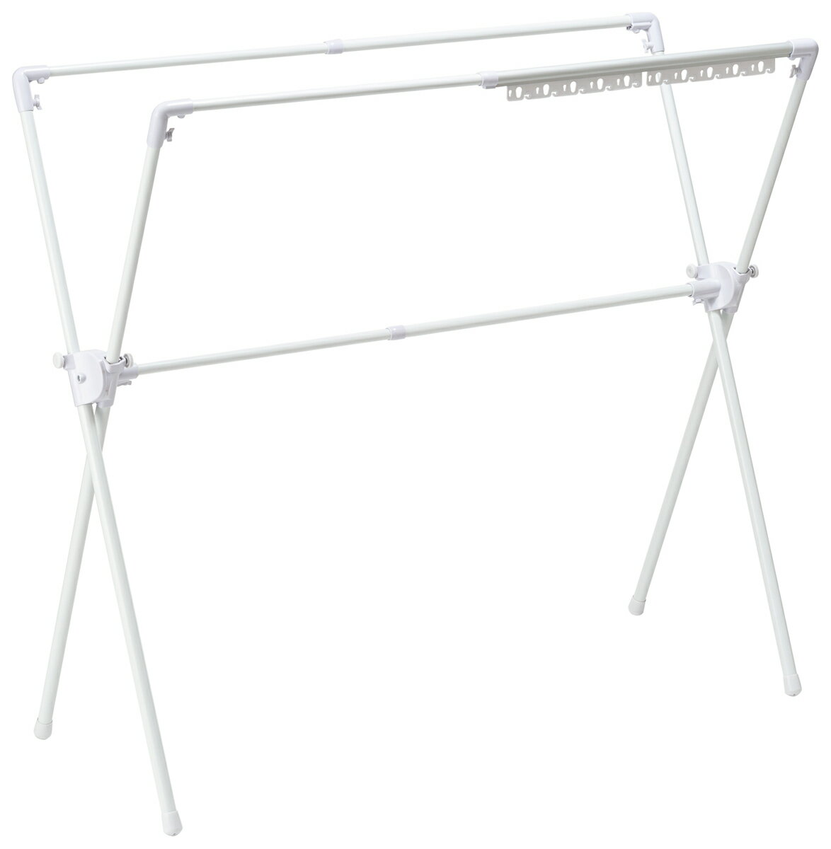 【返品種別A】□「返品種別」について詳しくはこちら□※物干しハンガー、ピンチハンガーは付いておりません。◆室内での布団干しに最適、ふとん2枚が干せます。◆ほし部の高さ・幅が自在に調整できる伸縮式です。◆片側干し部はマルチハンガー付、ピンチや...