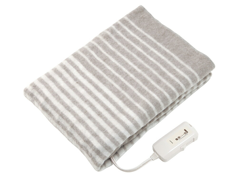 【返品種別A】□「返品種別」について詳しくはこちら□2025年09月 発売メーカー保証期間 1年◆毛布部分水洗いOK◆頭寒足熱配線/ダニ退治■　仕　様　■消費電力：40W寸法：130×80cm材質：ポリエステル100％表面温度(約)：[強(...