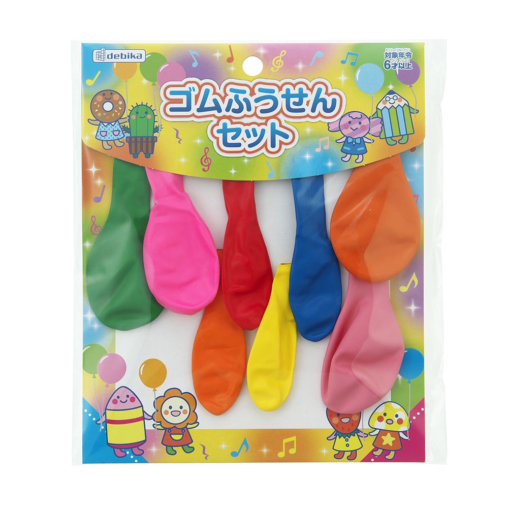 【返品種別A】□「返品種別」について詳しくはこちら□◆カラフルなふうせん◆ゴムふうせん8個入り■　仕　様　■重量：44g(包装資材含む)材質：天然ゴム[110410]OAサプライ/OA機器＞オフィス事務用品・文房具＞その他