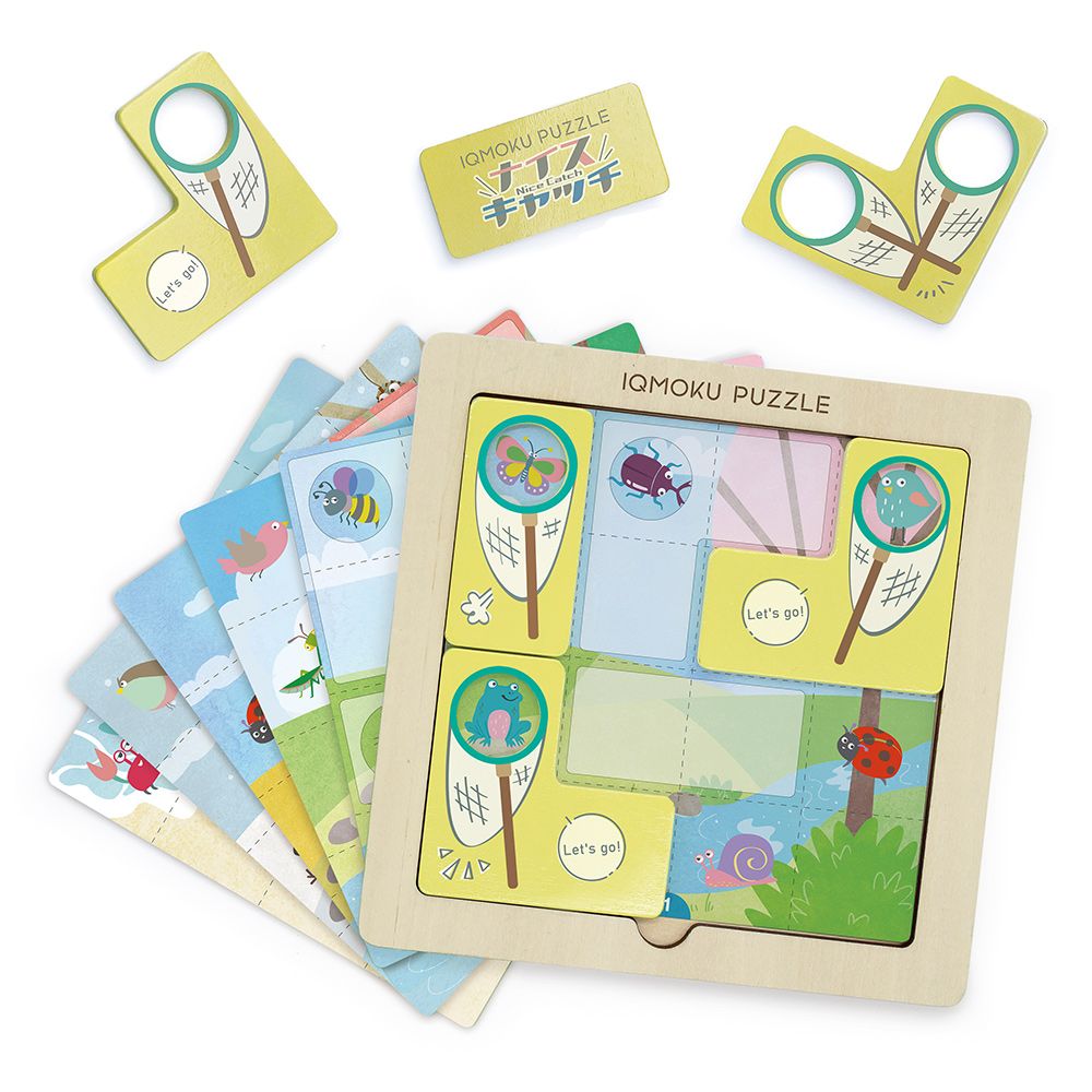 【返品種別A】□「返品種別」について詳しくはこちら□かわいい生き物たちをキャッチ！　楽しみながら脳を鍛えるパズル！　◆問題カードの生き物を、ピースの網でキャッチしたらパズルが完成◆たっぷり楽しめる60パターンの問題カード◆分かりやすい解答冊...