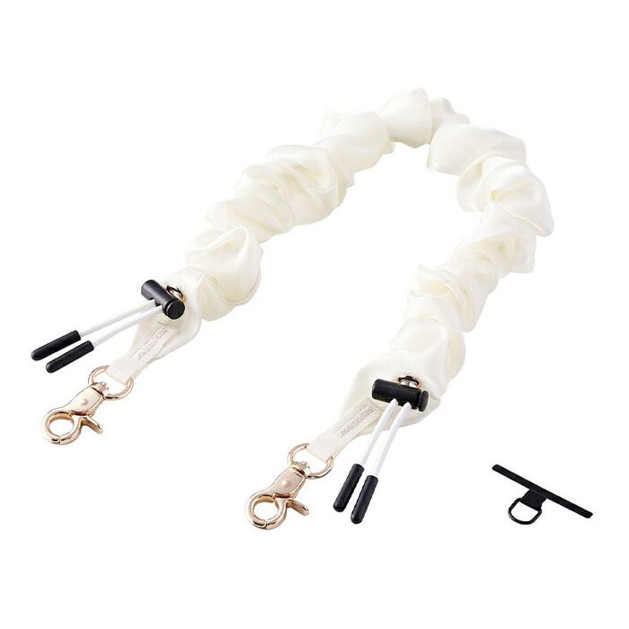 【返品種別A】□「返品種別」について詳しくはこちら□2025年08月 発売◆くしゅくしゅとした立体感とミニマルなデザインが目を引くハンドストラップくしゅくしゅとした立体感とミニマルなデザインが目を引く、アクセサリー感覚で楽しめるハンドストラ...