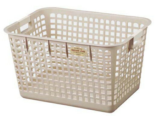 【返品種別A】□「返品種別」について詳しくはこちら□◆脱衣カゴやおもちゃの収納にも使える大型バスケット◆洗濯用品 ランドリー 収納かご 脱衣かご■　仕　様　■サイズ(約)：幅580×奥行430×高さ340mm材質：ポリプロピレン[HMRY1...