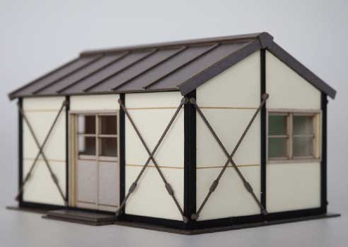 【返品種別B】□「返品種別」について詳しくはこちら□2023年03月 発売※画像はイメージです。実際の商品とは異なる場合がございます。【商品紹介】梅桜堂のペーパーキットストラクチャー、プレハブ小屋 A【1/83スケール】です。プレハブ小屋、...