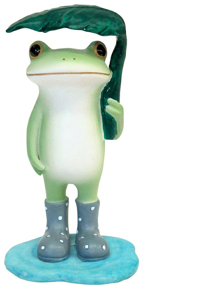 【返品種別A】□「返品種別」について詳しくはこちら□※カメラやモニターの性質により、画像と実物の色の違いがある場合がございますのでご理解願います。◆大人気のコポーから、カエルの置物が新登場！　樹脂製のリアルで精巧なオーナメント。◆出窓や本棚...