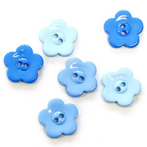 【返品種別B】□「返品種別」について詳しくはこちら□◆レトロな形と色合いがかわいい花型のボタンを、色味ごとにアソートセットにしました。■　仕　様　■入数：6個サイズ：15mm素材：ナイロン100％[CG9730BU]NBKアウトドア＞手芸用...