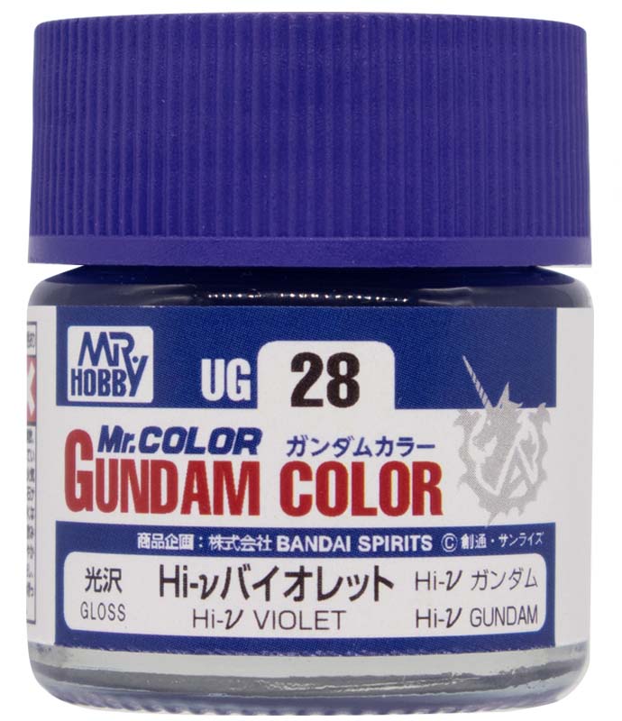 【返品種別B】□「返品種別」について詳しくはこちら□2025年12月 発売※画像はイメージです。実際の商品とは異なる場合がございます。【商品紹介】GSIクレオス Mr.カラー ガンダムカラー Hi-νバイオレットです。νガンダムカラーは伊達...