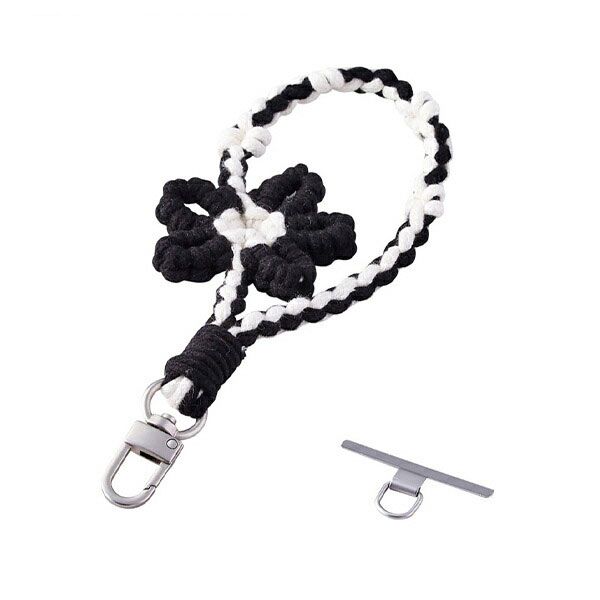 【返品種別A】□「返品種別」について詳しくはこちら□2025年08月 発売手元にやさしくなじむ綿素材に、お花のモチーフが映える華やかなアクセントを添えたハンドストラップ◆軽いつけ心地で手元の負担を感じにくいハンドストラップやわらかな綿素材を...