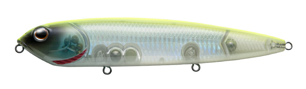 【返品種別A】□「返品種別」について詳しくはこちら□驚異の飛距離と大きなワンノックサウンド！　遊漁船の声で生まれたビッグペンシルベイト。フィッシュアロー×テッケルコラボのキックノッカー168は、もっともドッグウォークアクションさせやすいビッ...