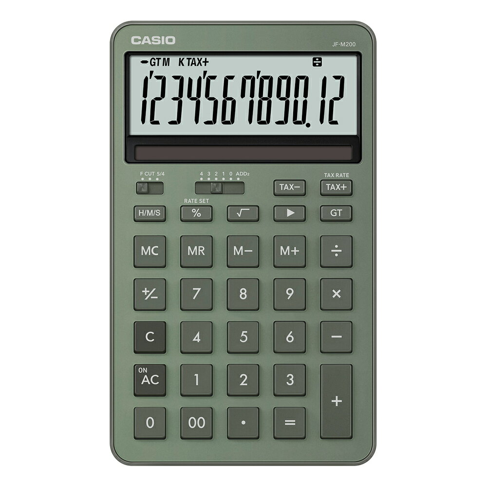 【返品種別A】□「返品種別」について詳しくはこちら□2025年12月 発売◆電卓に、洗練と上質を。そこにあるだけで、空間やインテリアの一部になるほどの存在感。スタイリッシュなフォルムが、使う人のセンスを静かに引き立てます。優れた操作性と視認...