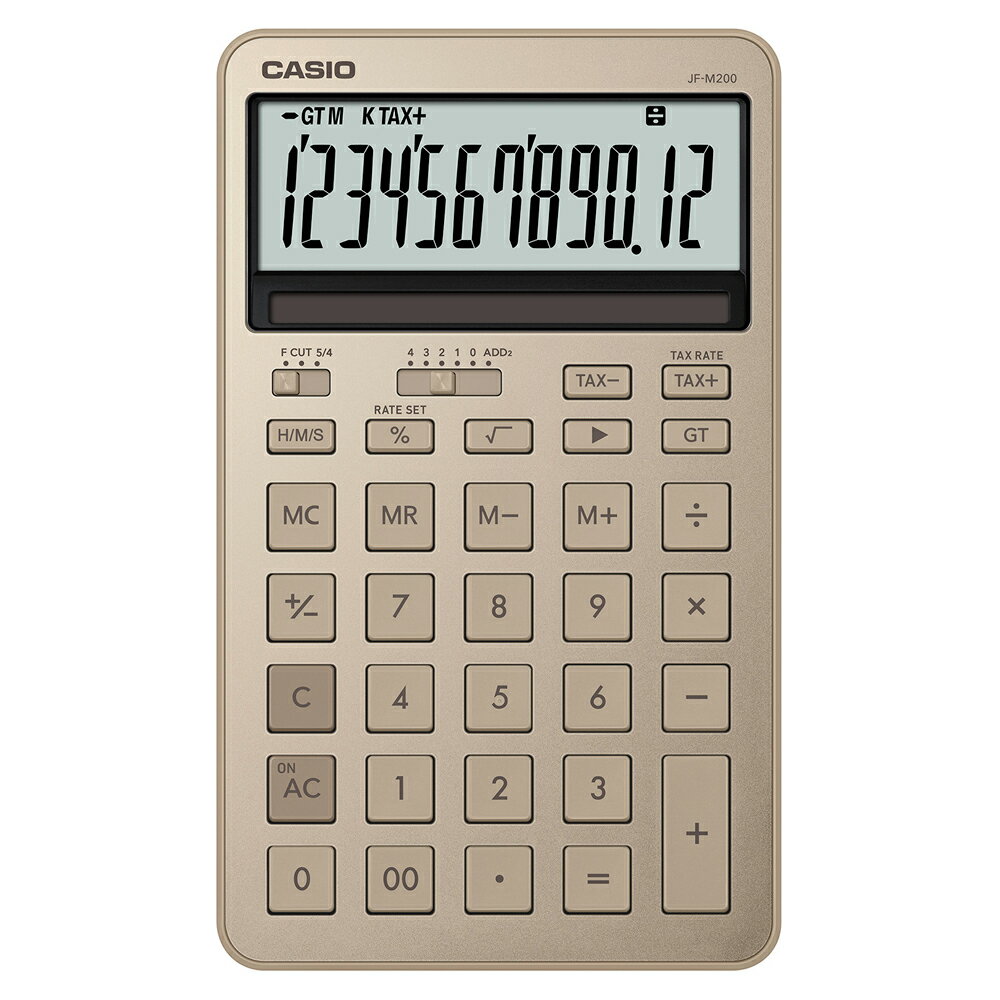 【返品種別A】□「返品種別」について詳しくはこちら□■新製品■2025年12月 発売◆電卓に、洗練と上質を。そこにあるだけで、空間やインテリアの一部になるほどの存在感。スタイリッシュなフォルムが、使う人のセンスを静かに引き立てます。優れた操...