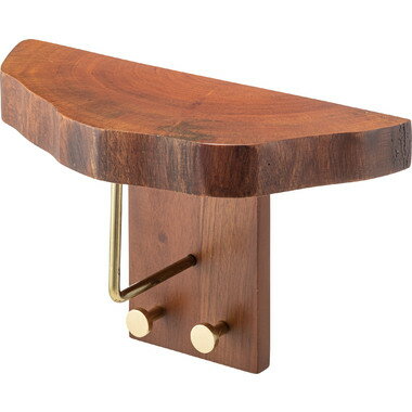 【返品種別A】□「返品種別」について詳しくはこちら□※画像はイメージです。※天然木を使用している為、1つ1つ個体差があります。また、経年で発生する亀裂についても、天然木の特性としてご理解ください。◆壁に掛けて様々な使い方が楽しめるウォールハ...