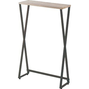 【返品種別A】□「返品種別」について詳しくはこちら□※画像はイメージです。◆収納棚や飾り棚として活躍するコンソール。◆木目調の天板とスチール脚で構成されたシンプルなデザイン。◆奥行19cmとスリム設計で、置く場所を選ばず様々なシーンで活躍。...