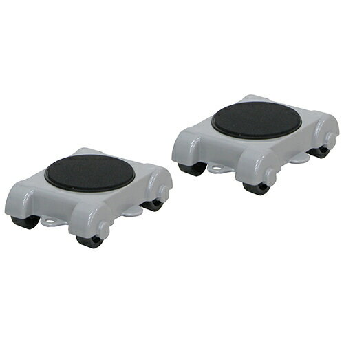 【返品種別B】□「返品種別」について詳しくはこちら□家具の移動や、重い物の移動が出来る台車です。◆4軸6輪台車の採用で、畳の縁、フローリングの溝、タイルの目地等のに車輪の落ち込みを防ぎます。◆天面の回転盤は、新設計のバネ式回転盤を採用し、ク...