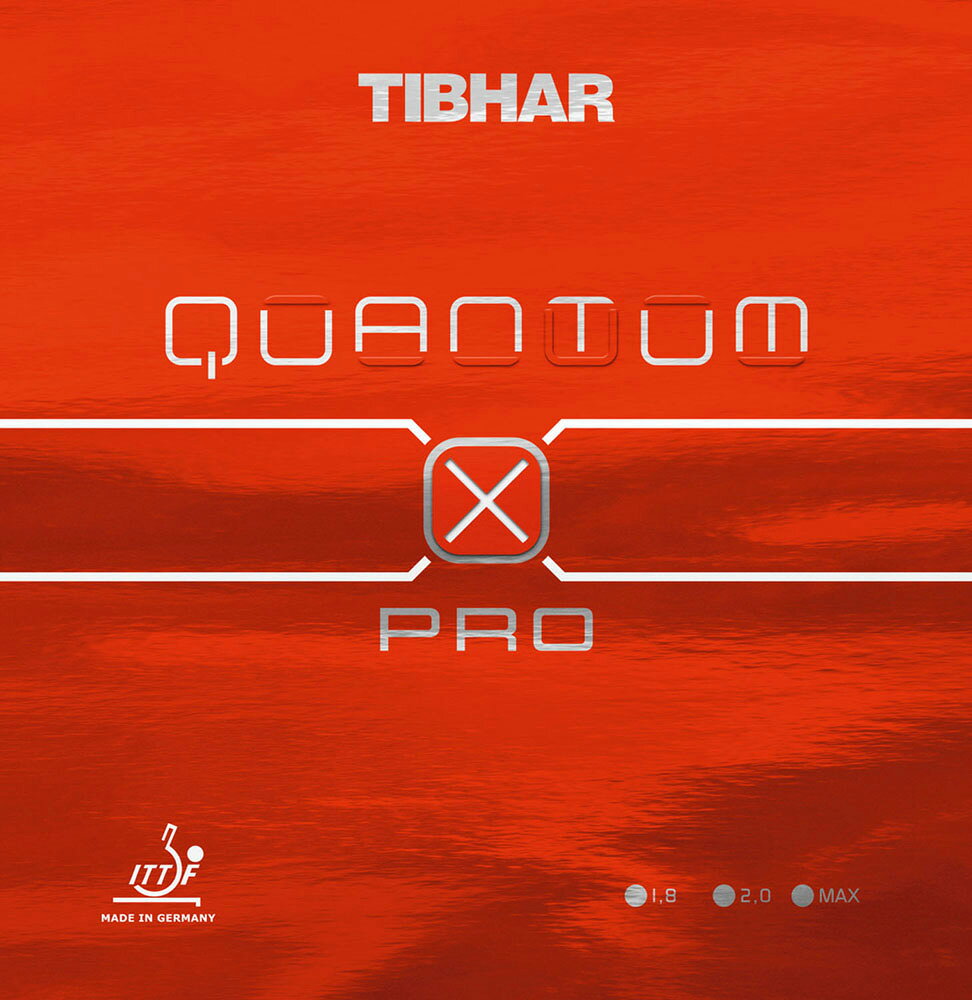 【返品種別A】□「返品種別」について詳しくはこちら□◆QUANTUM X PROは現在の主流であるスピンテンション系のラバーで、ティバー独自のテクノロジーが存分に発揮されたニューモデルです。◆新トップシートは球持ちが非常に良く、強烈なスピン...