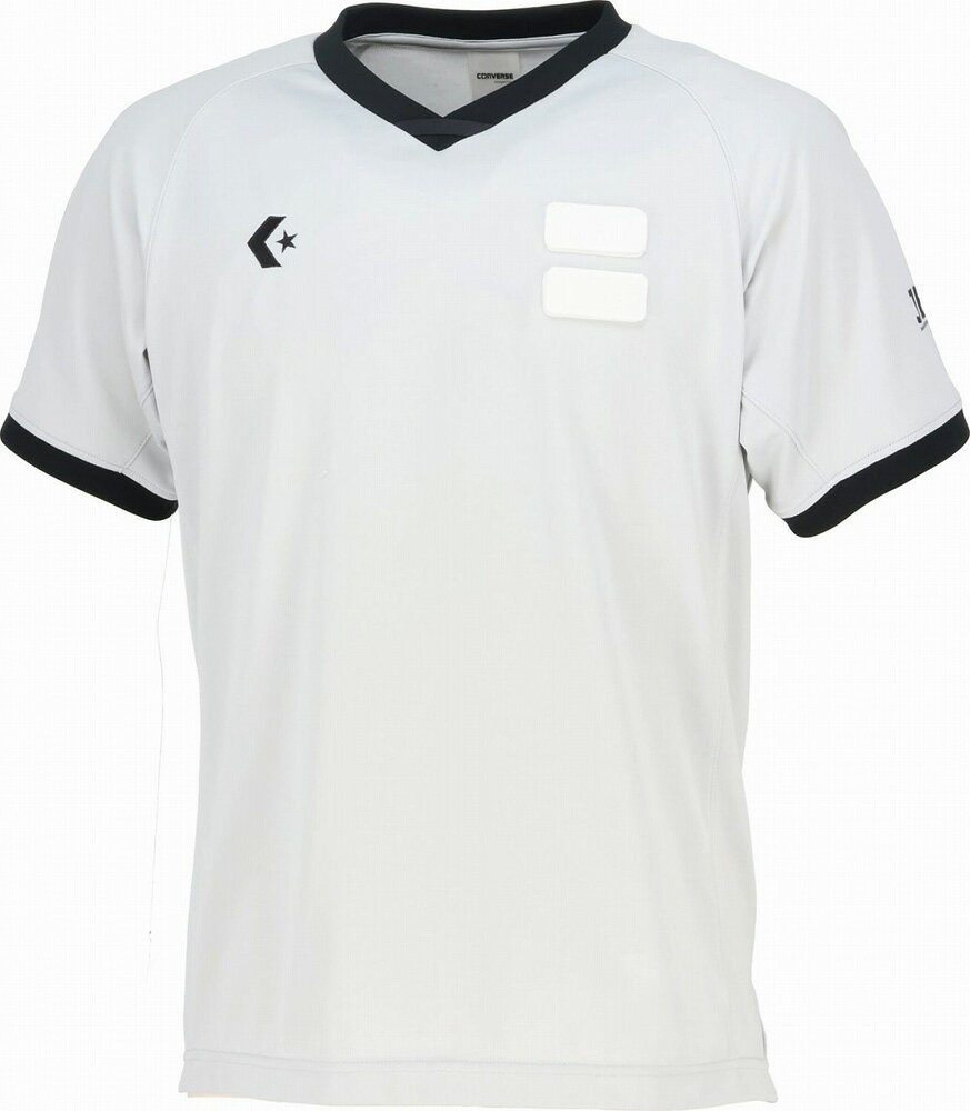 【返品種別A】□「返品種別」について詳しくはこちら□◆コンバース レフリーウエア新登場。◆汗染みが目立ちにくく、ムレにくい生地デュアルファインを採用。◆人気のタイトシルエット。■　仕　様　■素材：デュアルファイン(ポリエステル100％)吸汗...