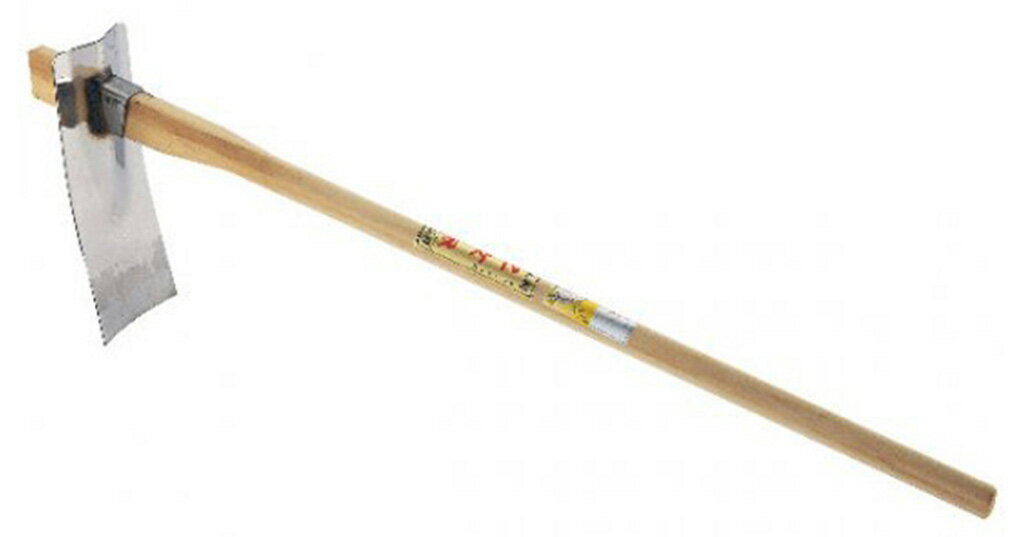 【返品種別B】□「返品種別」について詳しくはこちら□◆サビに強いステンレス製の鍬です。◆鋼付で切れ味が最高です。◆農家さんも愛用しています。■　仕　様　■サイズ：頭部/約125×305mm、柄の長さ/約1050mm重量：約1140g[157...