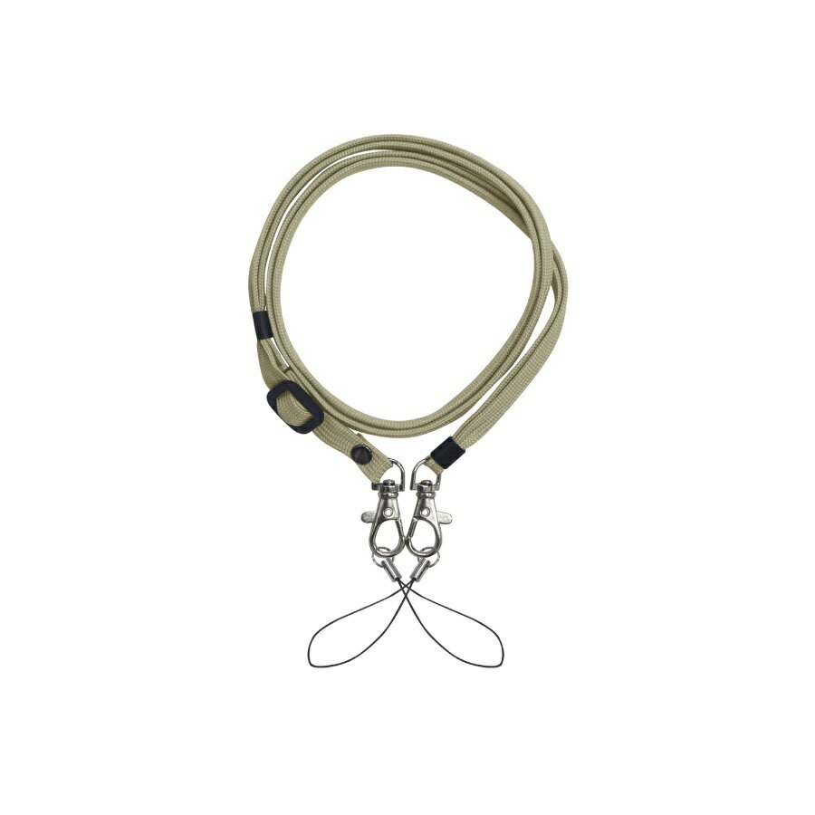 【返品種別A】□「返品種別」について詳しくはこちら□2022年10月 発売◆ネック、ショルダーストラップとして2Wayで使用できるフラットタイプのストラップです。◆付属の松葉紐もしくは、別売りの「マルチリングプラス」と組み合わせることでスマ...