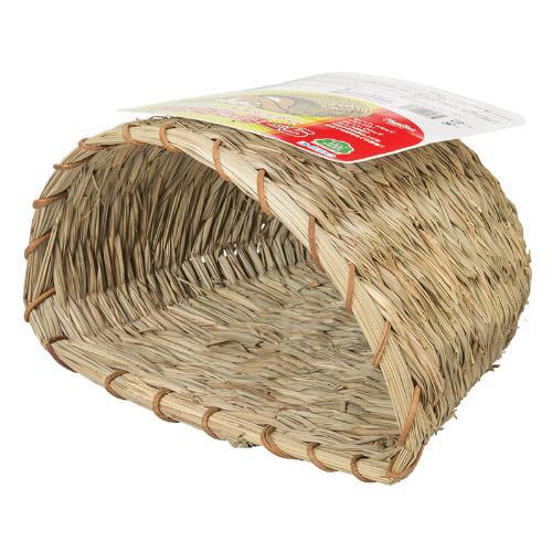 【返品種別A】□「返品種別」について詳しくはこちら□※仕様やパッケージは、リニューアルなどの理由で変更になっている場合がございます。予めご了承下さい。◆夏すずしく、冬あたたかい天然の草を編み上げた安心で安全なねぐらです。◆寝床にしたり、遊ん...