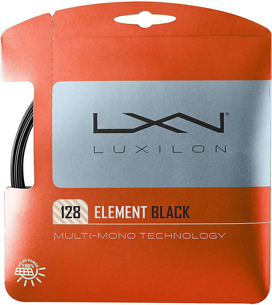 【返品種別A】□「返品種別」について詳しくはこちら□◆タッチショットの際はソフトフィーリングを発揮し、ハードヒットの際はパワーを発揮する、ルキシロン唯一のモノ・マルチストリング。■　仕　様　■カラー：ブラック長さ：12.2mゲージ：1.28...