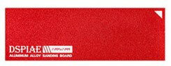 【返品種別B】□「返品種別」について詳しくはこちら□※画像はイメージです。実際の商品とは異なる場合がございます。【商品紹介】DSPIAE サンドペーパー用アルミプレート レッド 25mm 3枚入り です。■頑丈で高耐久プレートは防水性と耐食...
