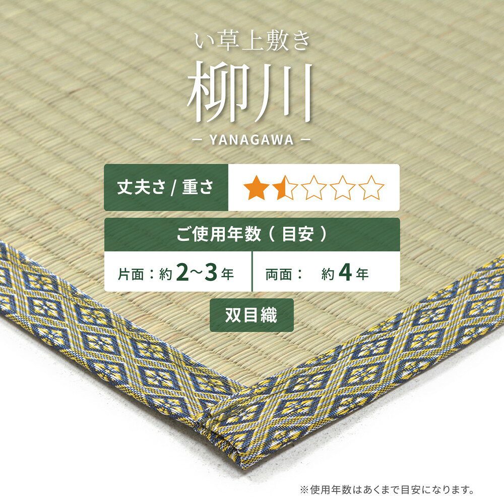 【返品種別A】□「返品種別」について詳しくはこちら□メーカー保証期間 1年◆畳の素材である「い草」を気軽に味わうことができる敷き詰めタイプの上敷きです。◆肌触りの良い双目織です。■　仕　様　■サイズ：261×261cm組成：い草100％ 双...