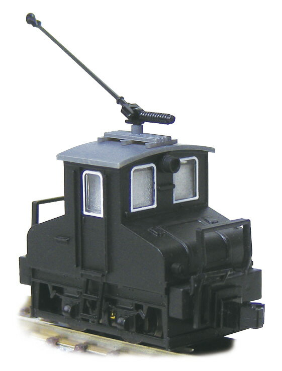 【返品種別B】□「返品種別」について詳しくはこちら□2025年12月 発売※画像はイメージです。実際の商品とは異なる場合がございます。【商品紹介】津川洋行のNゲージ車両、銚子電気鉄道 デキ3 電気機関軍（初期トロリーポール仕様/車体色：黒/...