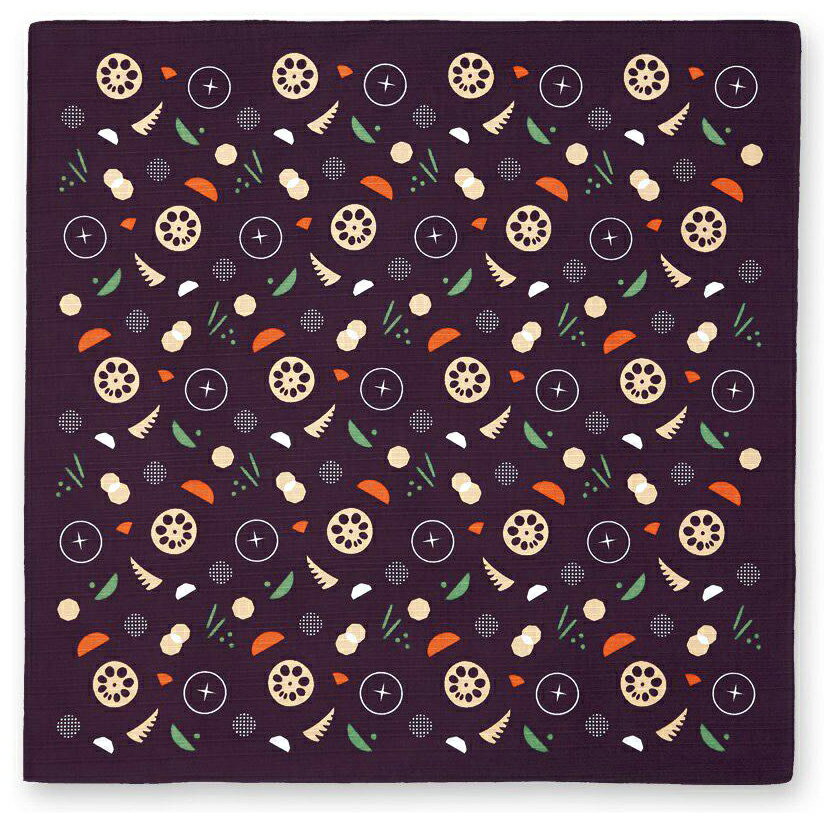 【返品種別A】□「返品種別」について詳しくはこちら□※アイロンの際は、あて布を使用して下さい。※カメラやモニターの性質により、画像と実物の色の違いがある場合がございますのでご理解願います。◆おしゃれなデザイン風呂敷「おかみさんの小風呂敷」◆...