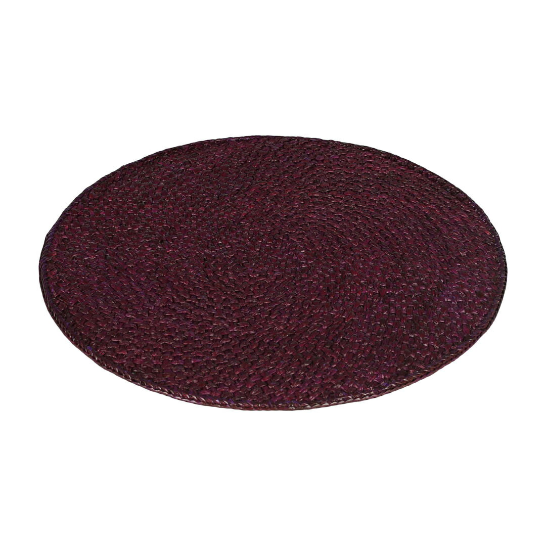 【返品種別A】□「返品種別」について詳しくはこちら□◆天然の水草"シーグラス"をひとつひとつ丁寧に編み込んだ、ハンドメイドのランチョンマット。◆ナチュラルで温かみのある質感で、食卓に優しく馴染みます。■　仕　様　■サイズ(約)：直径380m...