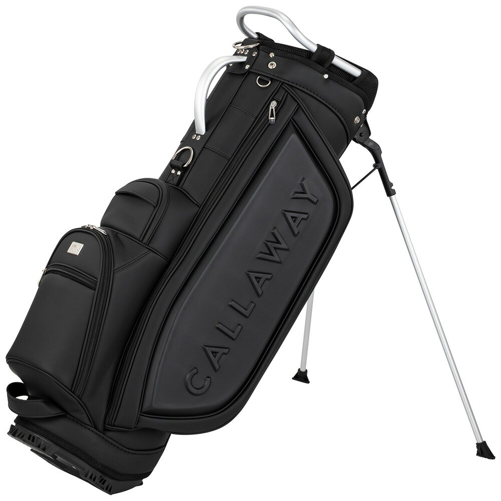 【返品種別A】□「返品種別」について詳しくはこちら□■新製品■2026年01月 発売クールで洗練されたモノトーンデザインにアルミフレームのギア的要素をプラスしたプレミアムなスタンドバッグ。◆両サイドに入れられた立体的なCALLAWAY文字が...