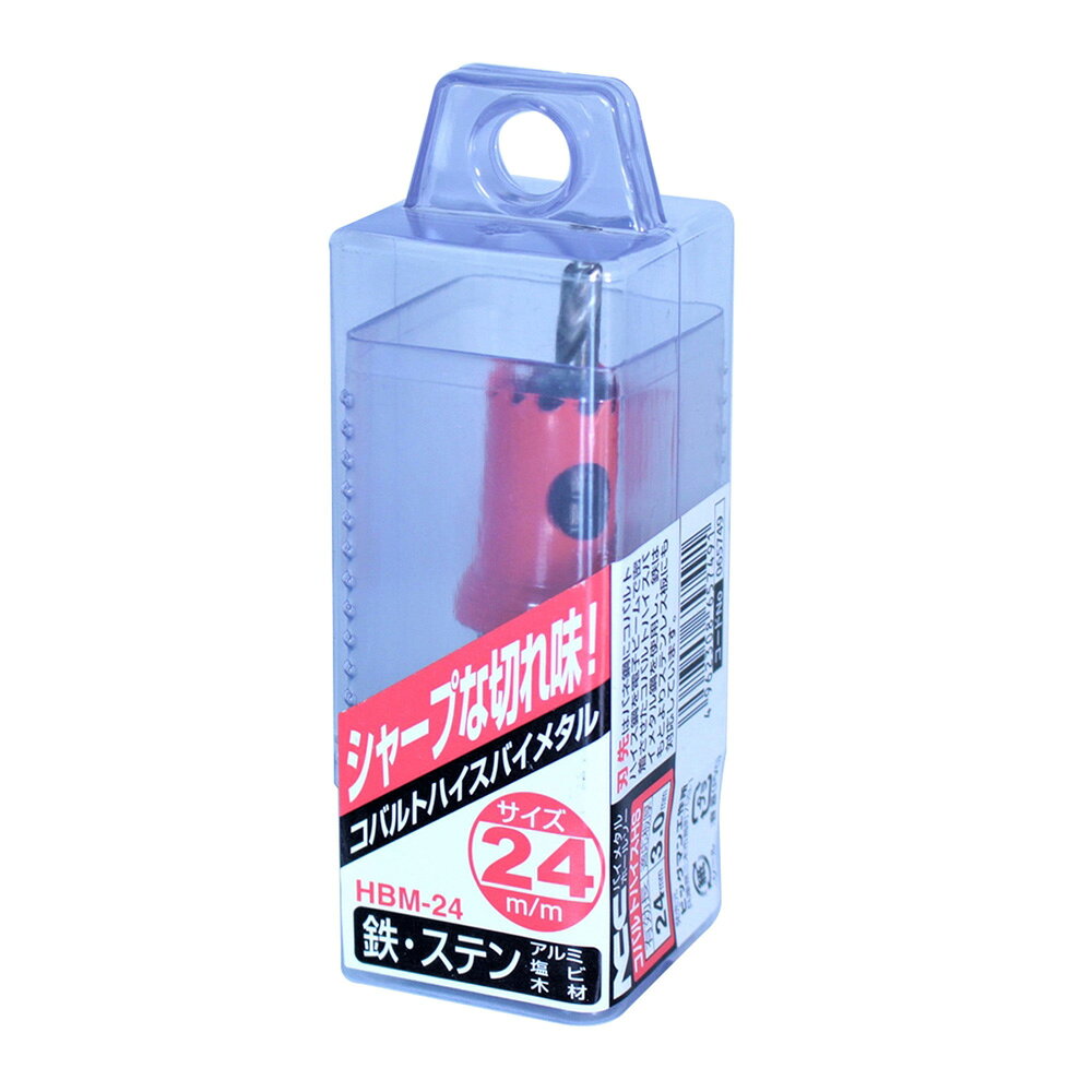 【返品種別B】□「返品種別」について詳しくはこちら□※ご使用上の注意をご使用前に必ずお読みください。◆厚さ3.2mmまでの鋼板、鋳鉄、塩化ビニールなどの穴あけに。◆刃先はバネ鋼にコバルトハイス鋼を電子ビームで密着させたコバルトハイスバイメタ...