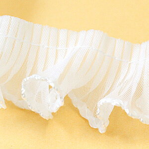 【返品種別B】□「返品種別」について詳しくはこちら□◆ふちどりの色糸がかわいいフリルレースです。◆お洋服やポーチなどの飾りつけはもちろん、スマホショルダーのアクセントにしても。■　仕　様　■入数：1巻サイズ：25mm×15m巻素材：[フリル...