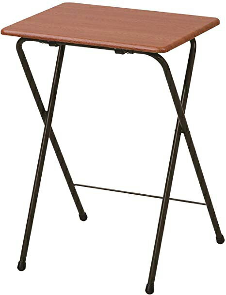 【返品種別B】□「返品種別」について詳しくはこちら□◆折りたたみ式のミニテーブル。◆ダイニングの補助机としても大活躍！　◆たためば約3.5cm！　すき間に収納。◆小型で軽量。◆倒れにくいよう片方の脚を長くしています。■　仕　様　■サイズ(約...