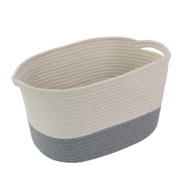 【返品種別A】□「返品種別」について詳しくはこちら□※ハンドメイド商品のため、サイズの若干の誤差や、形状に違いが生じる場合がございます。※ロープで作られているため、柄の継ぎ目が目立ちます。予めご了承ください。◆大きめの物を収納するのにぴった...